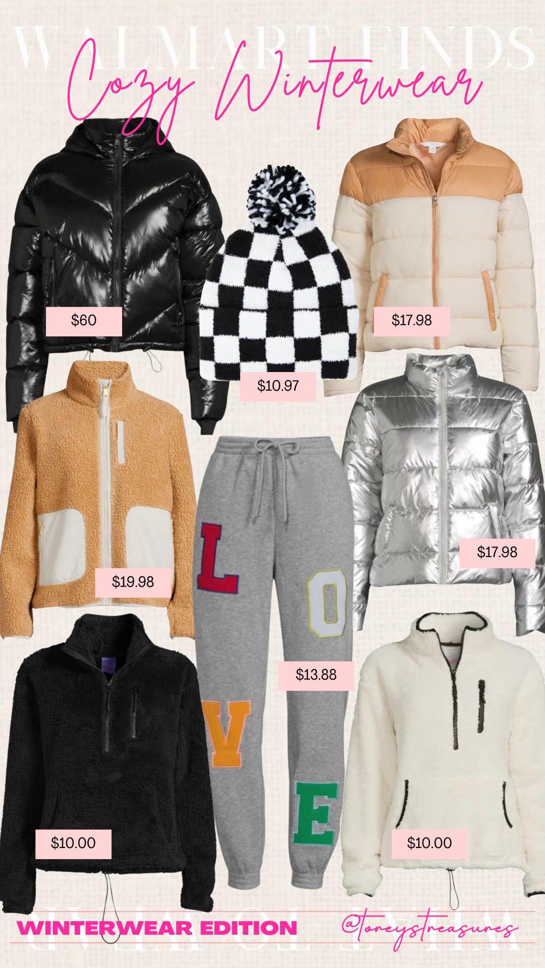 WINTER COZYWEAR WITH WALMART - Torey's Treasures